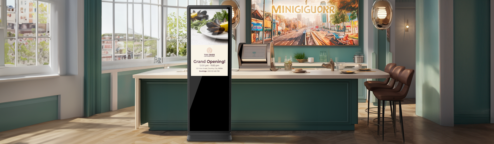 MWE LCD Screen Advertising Display Digital Signage – MWEdisplay